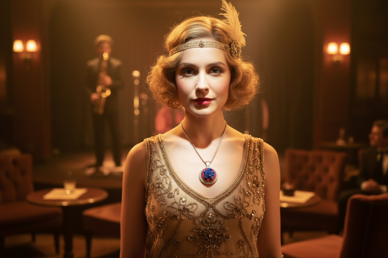 Royal Blue Rose – One Of A Kind Jewellery